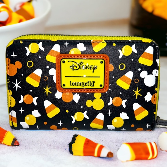 Loungefly | Bags | Mickey And Minnie Mouse Candy Corn Crossbody Bag And ...
